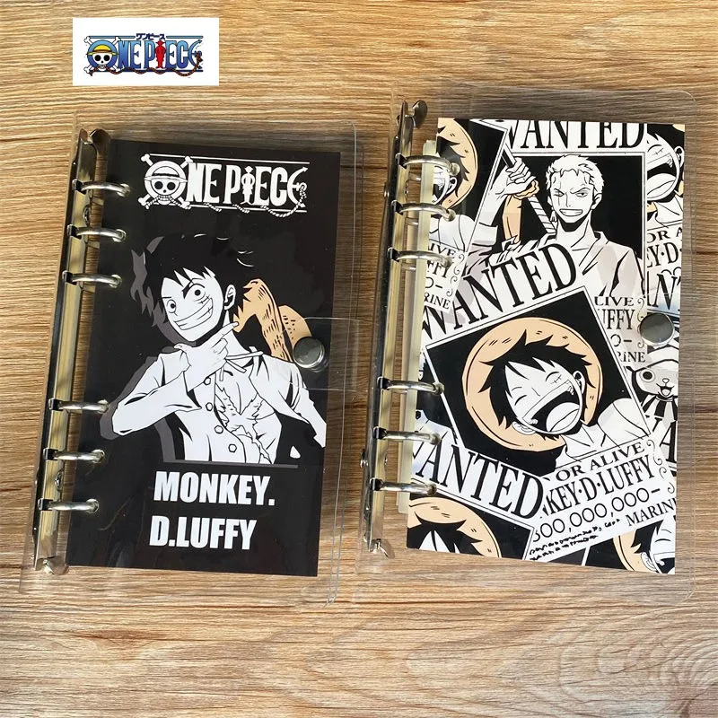 New-Anime-One-Piece-Series-A6-Notebook-Cartoon-Luffy-Roronoa-Writing ...