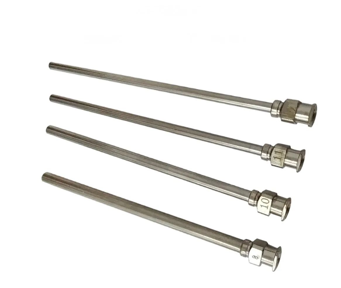 5pcs-300mm-Long-25G-thin-To-8G-thick-Stainless-Steel-Syringe-Needle ...