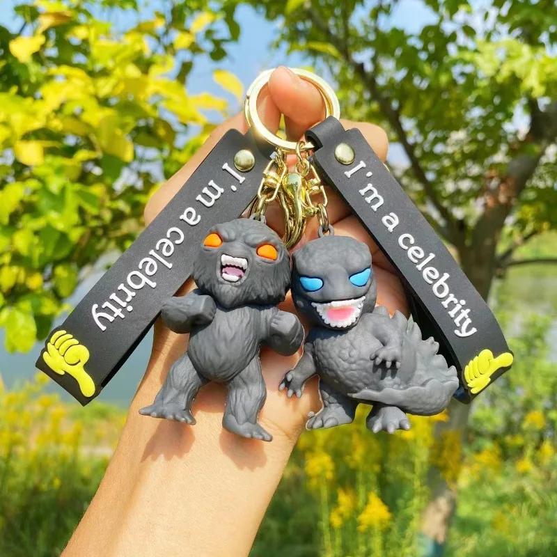 Cute-Keychain-for-Car-Keys-Gorilla-Anime-Accessories-Key-Chain-Doll ...