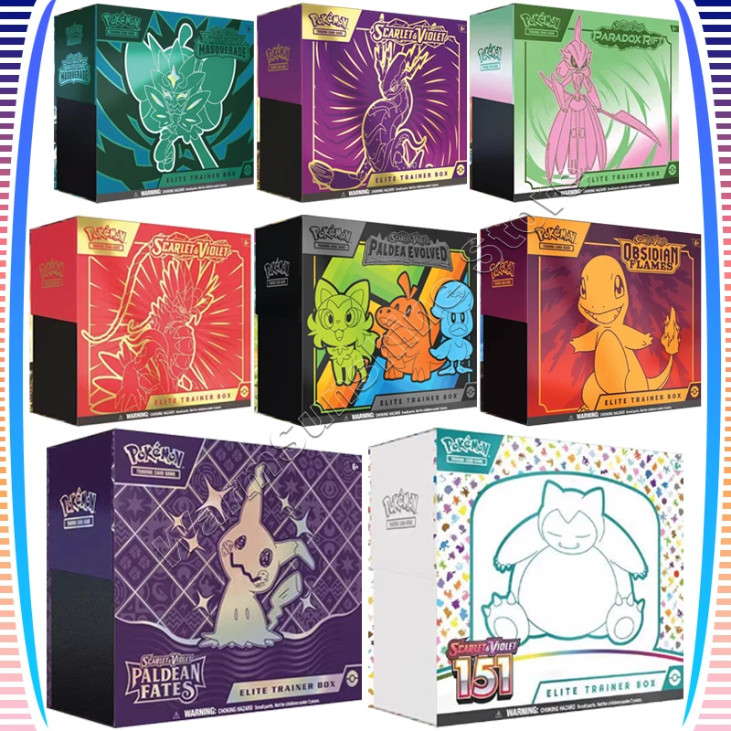 Original-Pokemon-Card-Us-Version-PTCG-Scarlet-Violet-SV-All-Series-ETB ...