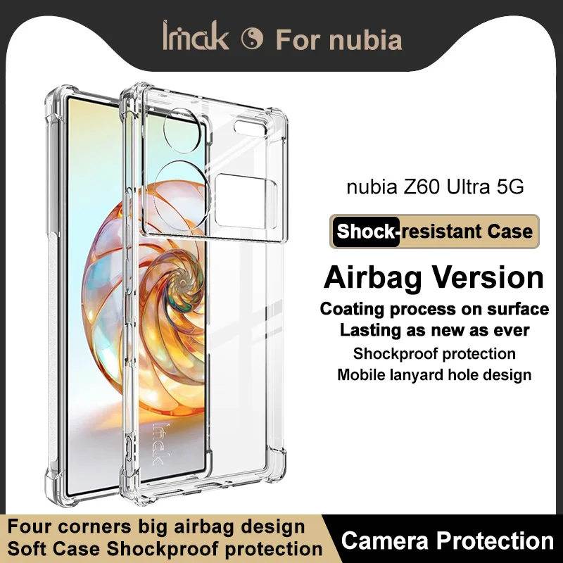 IMAK-Airbag-360-Encircle-Protect-For-ZTE-Nubia-Z60-Ultra-leading-Clear ...