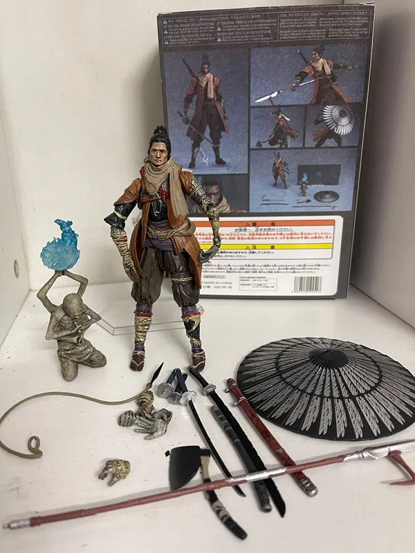 18CM-New-Game-SEKIRO-Shadows-Die-Twice-483DX-PVC-Action-Figure-statue ...