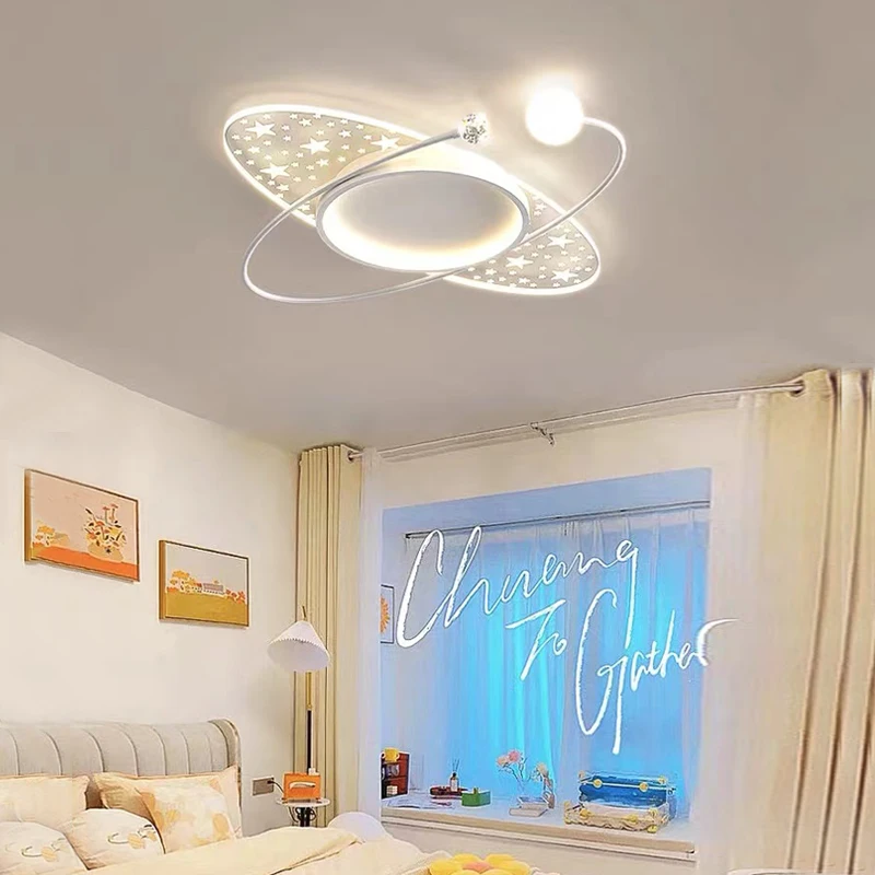 Modern-Star-ring-LED-Ceiling-Lights-For-Bedroom-Living-Room-Kitchen ...