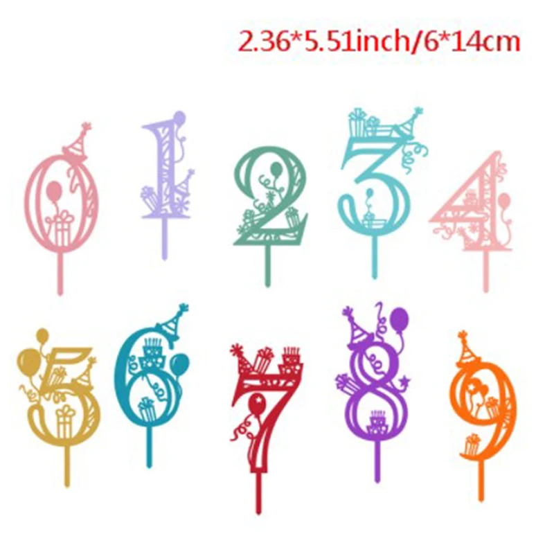 Number-Cake-Topper-Gold-Silver-Happy-Birthday-Digital-Cakes-Insert ...
