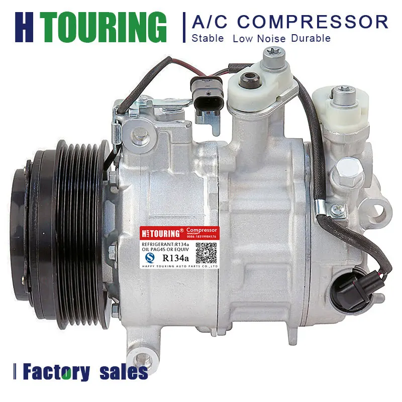 6SAS14C Car AC Compressor For Mercedes-Benz C E GLC W213 2013-2019 ...