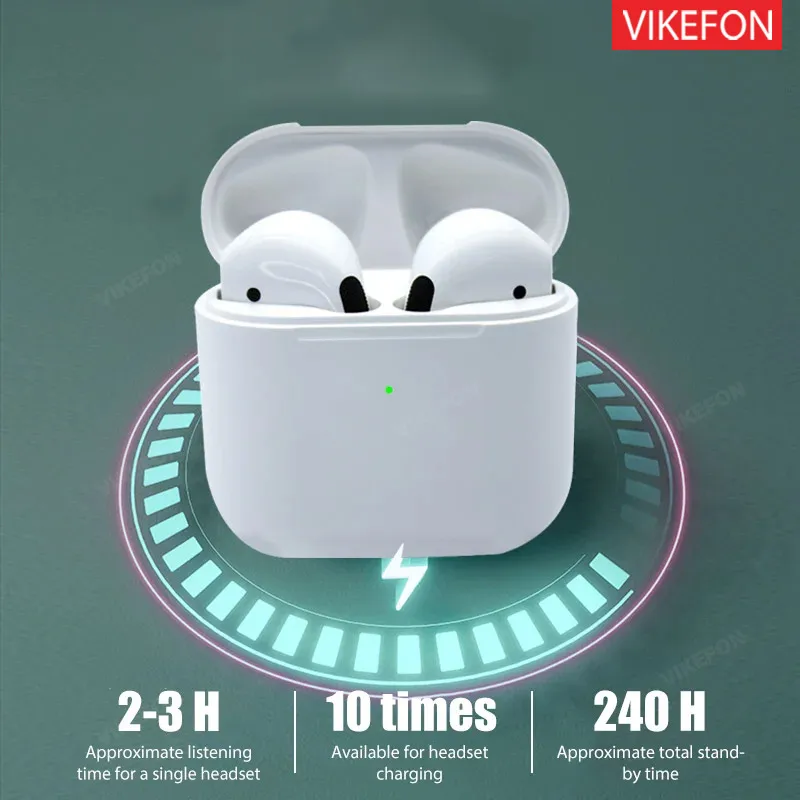 Pro-4-TWS-Wireless-Headphones-Earphone-Bluetooth-Compatible-5-0 ...