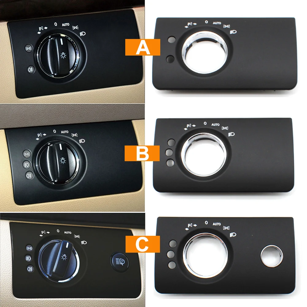 Interior-Car-Dashboard-Head-Light-Headlamp-Switch-Cover-Panel ...