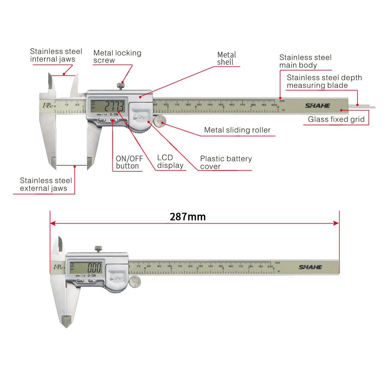 Mitutoyo Caliper Parts Diagram