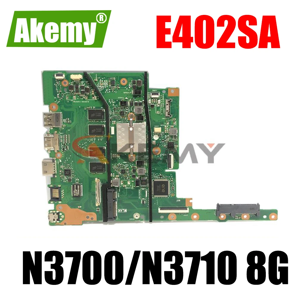 ASUS E502S E502SA (15 인치) 메인 보드 노트북 마더 보드 용 8GB RAM N3700/N3710 cpu가 장착 ...