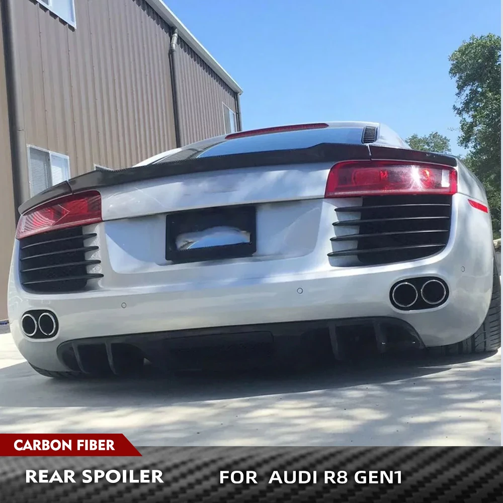 Car-styling-Carbon-Fiber-Rear-Trunk-Spoiler-Lip-Wing-Car-Sticker-for ...