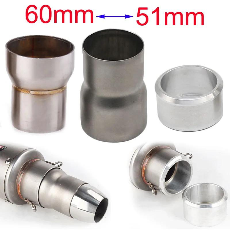 Universal-Motorcycle-Exhaust-Muffler-Pipe-60mm-to-51mm-to-60mm-adapter ...