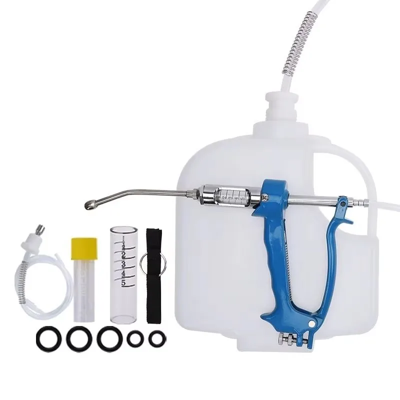 5ml 10ml 20ml 30ml Veterinary Metal Feeding Gun Continuous Drench Gun ...