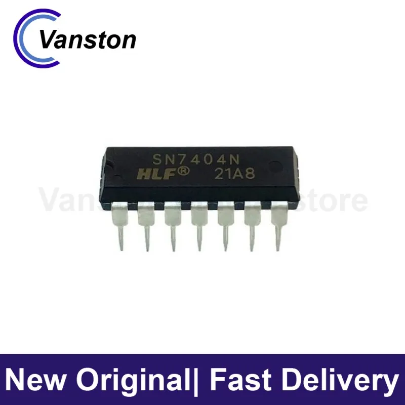 Piezas-SN7404N-enchufe-directo-DIP-14-7404-Logic-IC-Chip-compuertas-e ...