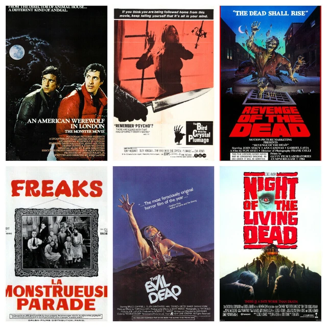 Classic Horror Movie Poster
