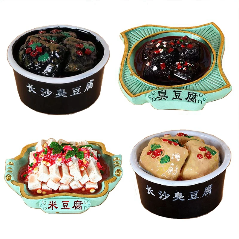Hand-painted-Changsha-Stinky-Tofu-China-3D-Fridge-Magnets-Souvenirs ...