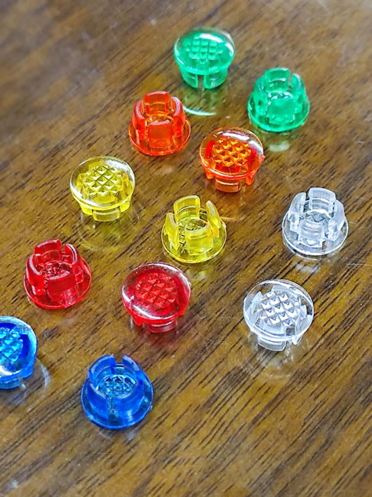 10PCS LC6-7 LED light guide cap 6MM lampshade light-emitting diode ...