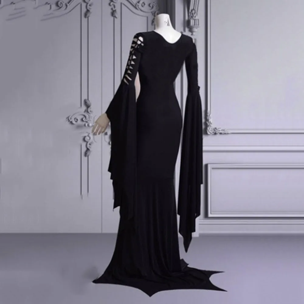 Morticia Addams Inspired Dress