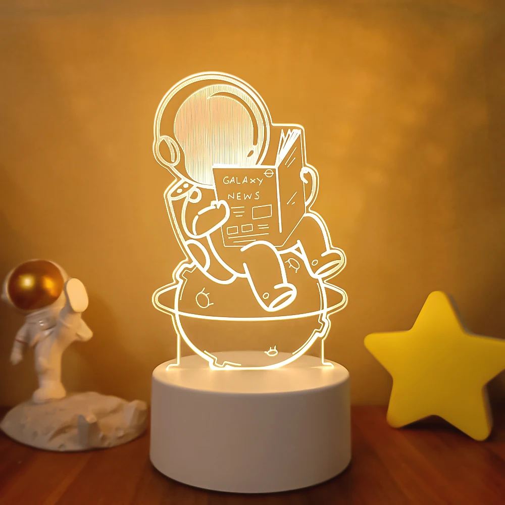 Spaceman-Astronaut-3D-Lamp-LED-Warm-White-Creative-Night-Light-Cool ...