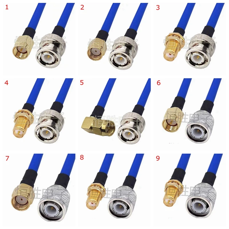 RG402 Coax Cable BNC TNC To SMA Male Female Connector SMA To TNC&SMA To BNC Crimp for RG402 High ...