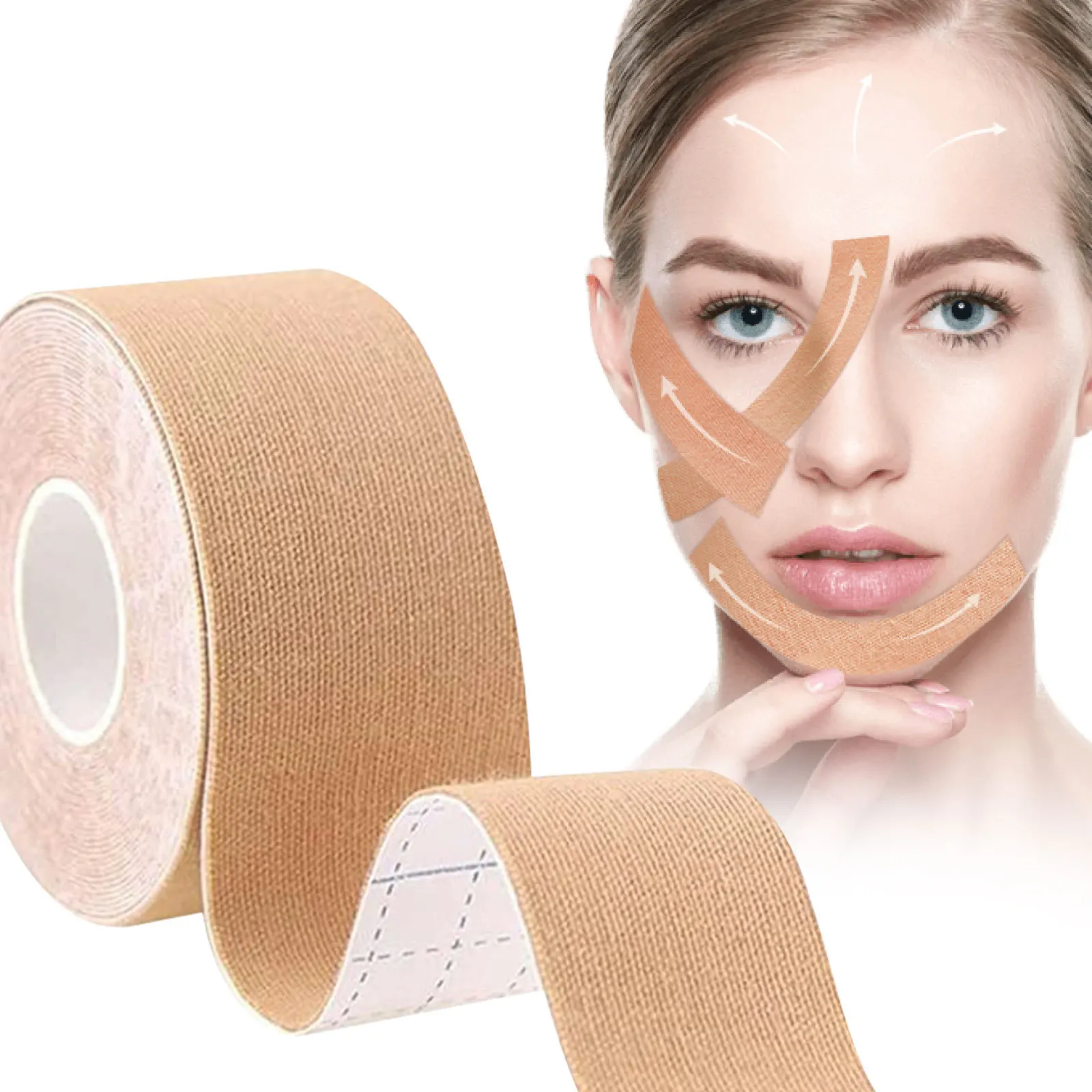 2-5CM-5M-Instant-Facial-Myofascial-Lift-Tape-For-Face-Neck-Eyes-Skin ...