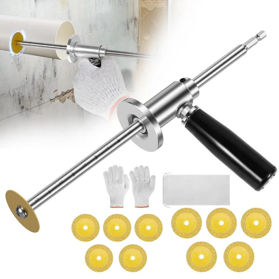 Inside PVC Pipe Cutter Plumbing Internal Cutter Adjustable Pipe Cutting ...