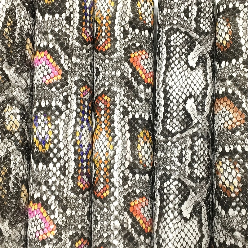 Pu Leather Fabric Snake Skin | Snake Pu Leather Material | Fabric ...