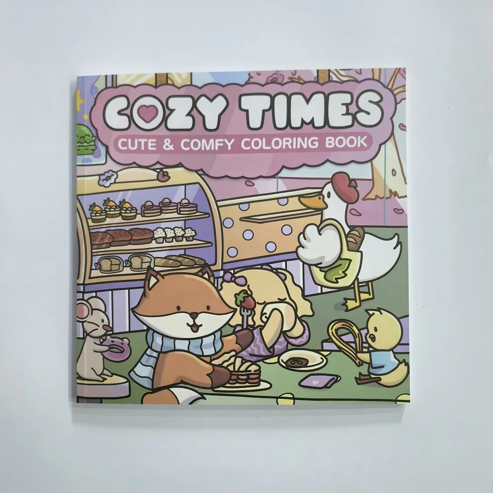 Cozy Times Cute & Comfy Patterns Coloring Book for Adults Cute Drawing ...