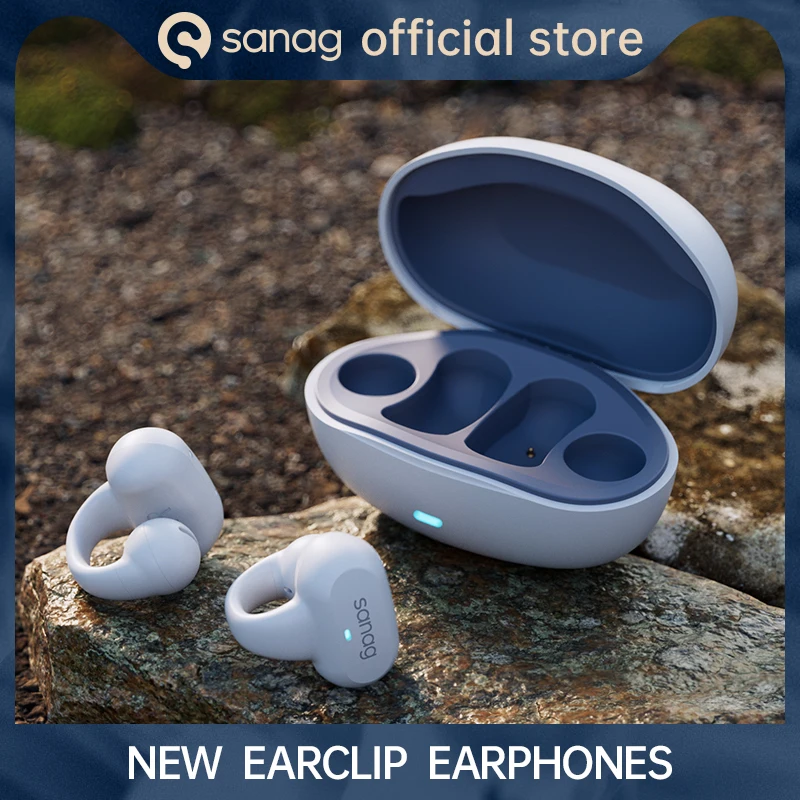 Sanag Z50s open ear air conduction TWS earphone Bluetooth wireless headphone panoramic sound ...