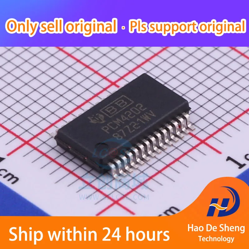 10PCS/LOT PCM4202 PCM4202DB PCM4202DBR SSOP28 New Original In Stock ...
