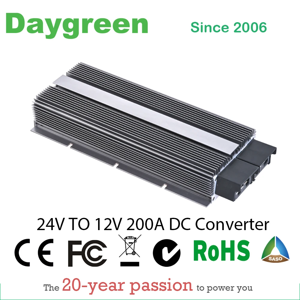 24v To 12v 200a Newest Hot Dc Dc Step Down Converter Reducer B200-24-12 Daygreen Ce Rohs ...
