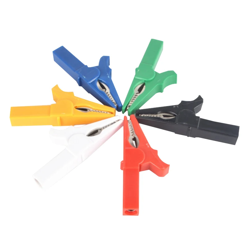 5PCS-Battery-Test-Clip-55MM-HV-Alligator-Clip-For-Banana-Plug-4mm ...