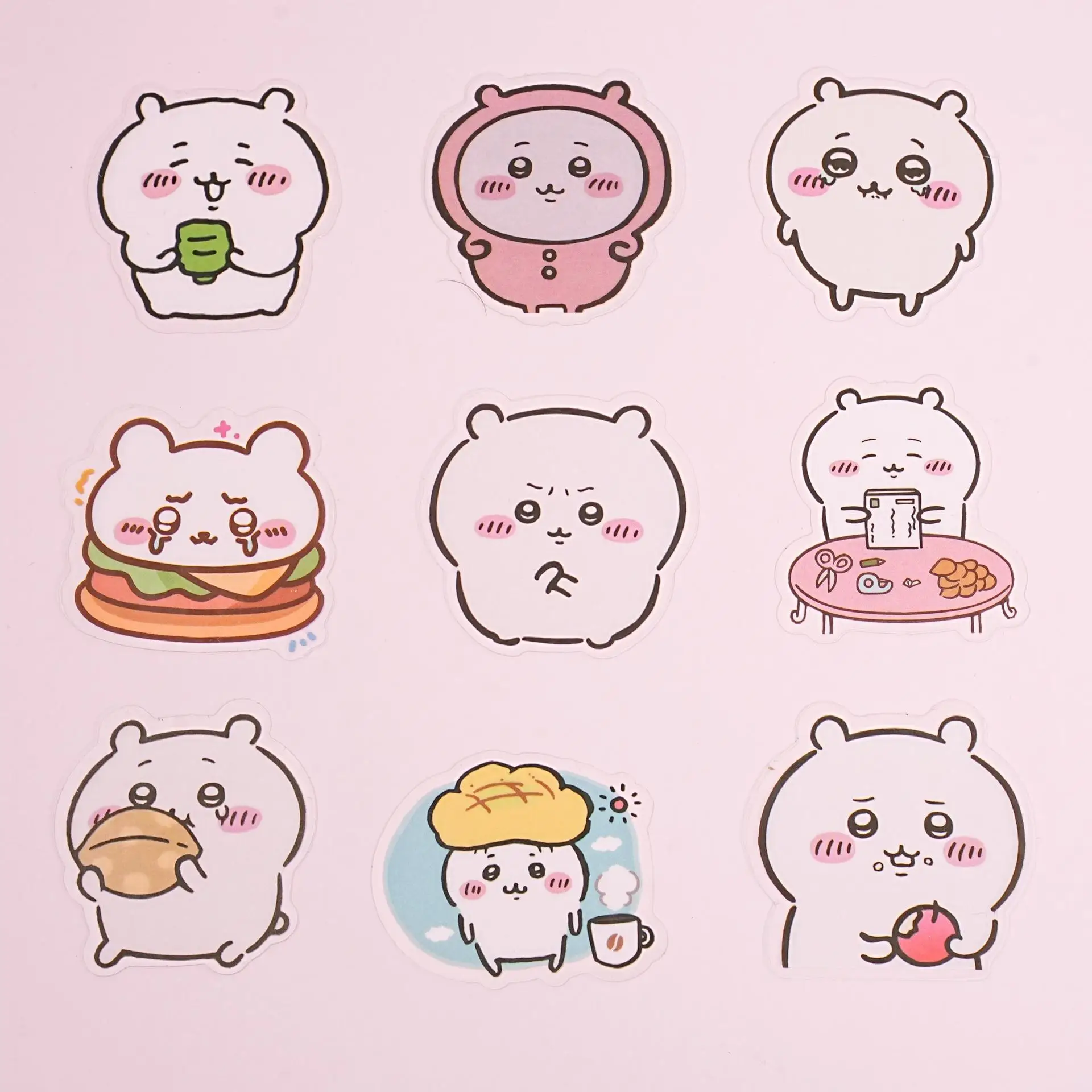 Chiikawa Transparent Stickers for Decoration on Luggage or Handbook ...