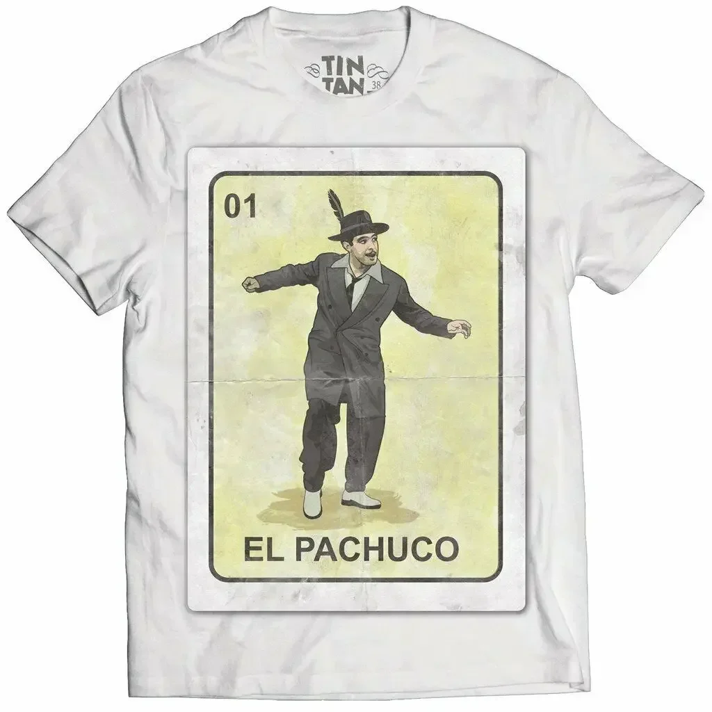 TIN-TAN-loteria-t-shirt-pachuco-cholo-chicano-mexico2024-High-quality ...