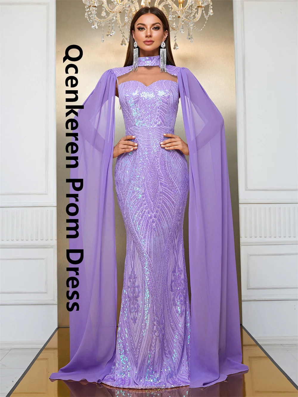 Qcenkern-Halter-Charming-Evening-Formal-Saudi-Arabia-Shining-Formal ...