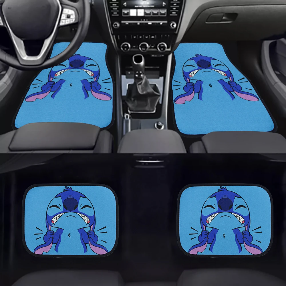 JDM-Racing-Universal-Car-Blue-Cartoon-Anime-Floor-Mat-Styling-Kawaii ...