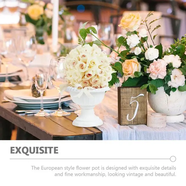 Wedding flower pots 60 photos - Astyledwedding.com