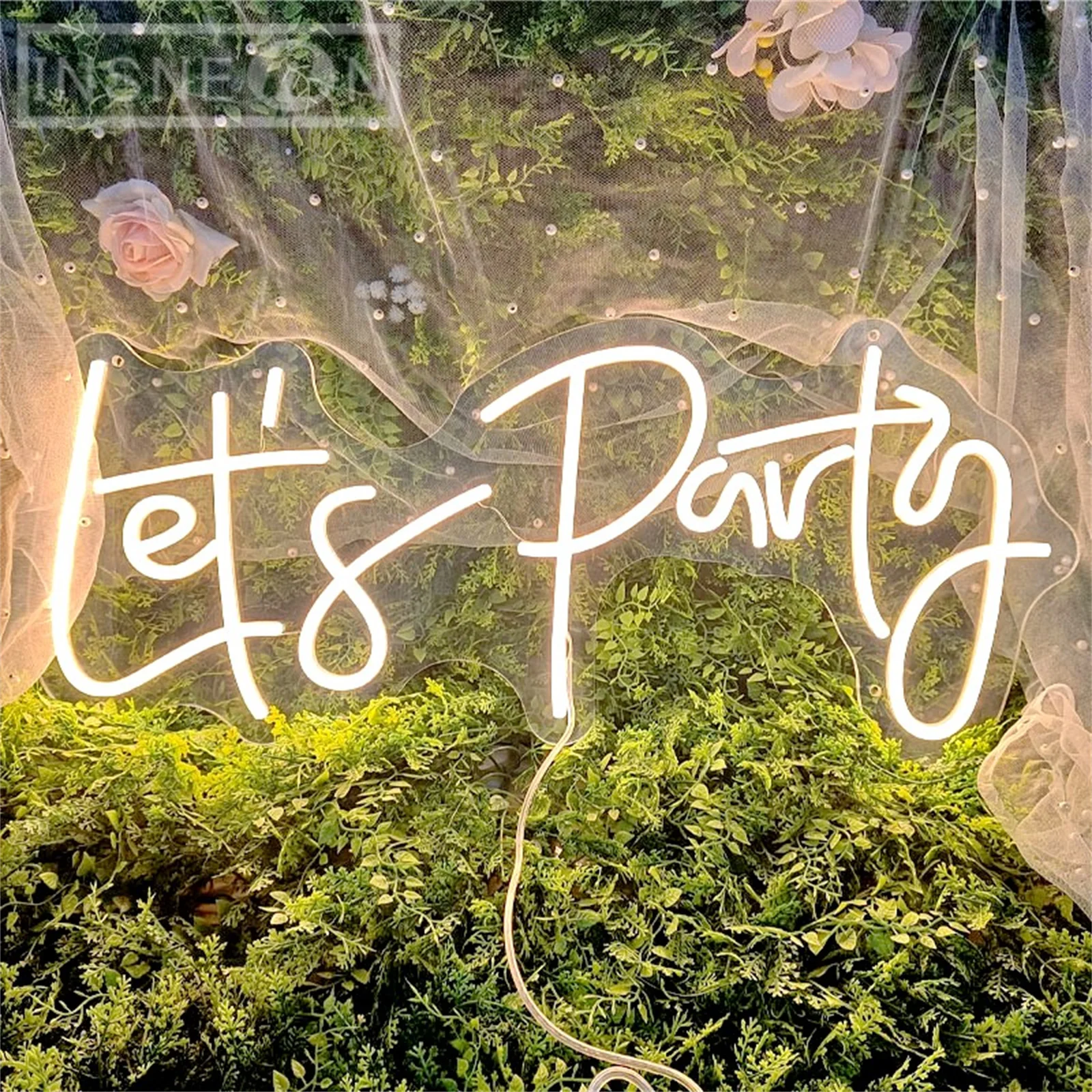 Neon-LED-Sign-Let-s-Party-Neon-Signs-for-Bar-Party-Club-Wall-Room-Decor ...