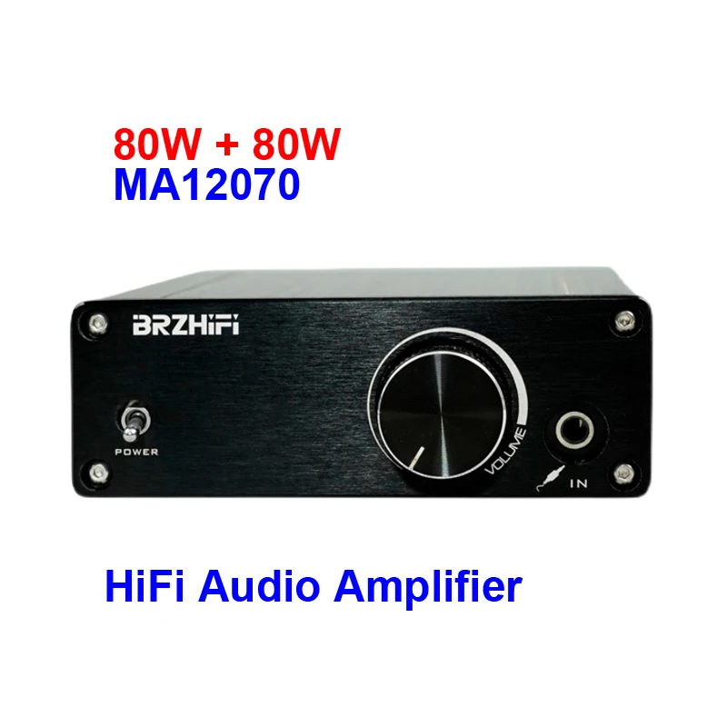 2*80W Infineon MA12070 Digital Audio Power Amp For Speakers 20W~200W ...