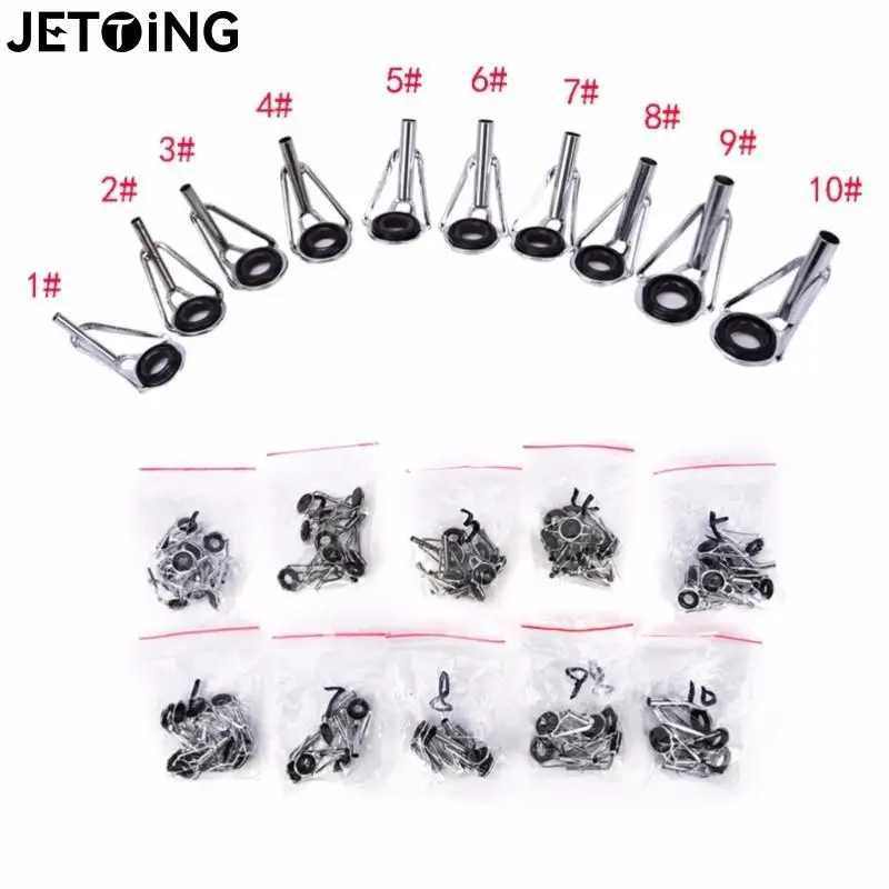 80Pcs-Fishing-Rod-Rings-for-Repair-Kit-DIY-Stainless-Steel-Ceramic ...