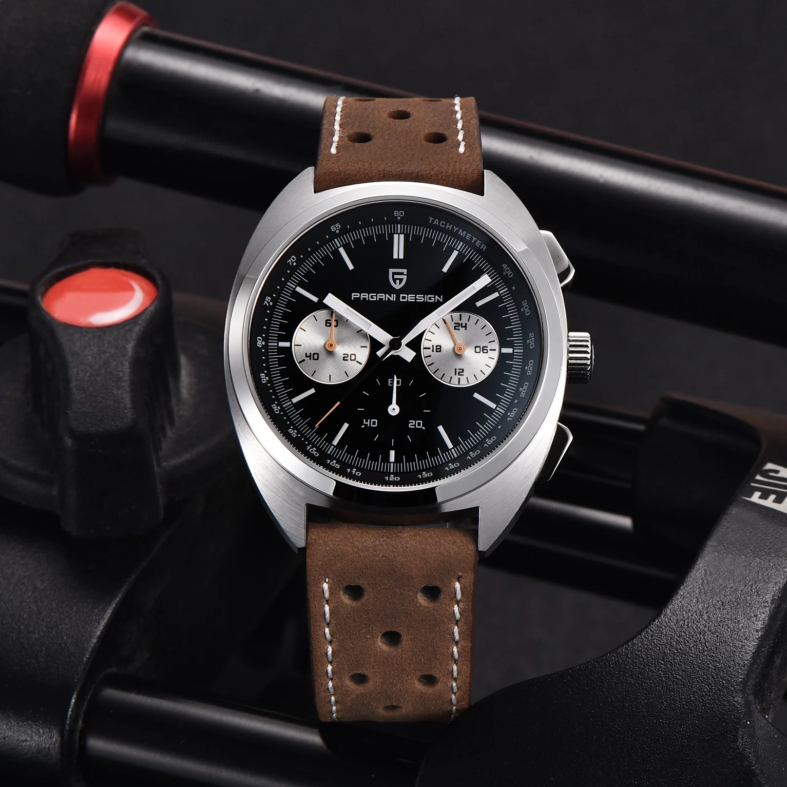 Reloj PAGANI DESIGN 2026 Nuevo con Esfera Panda de Cuarzo, Totalmente ...