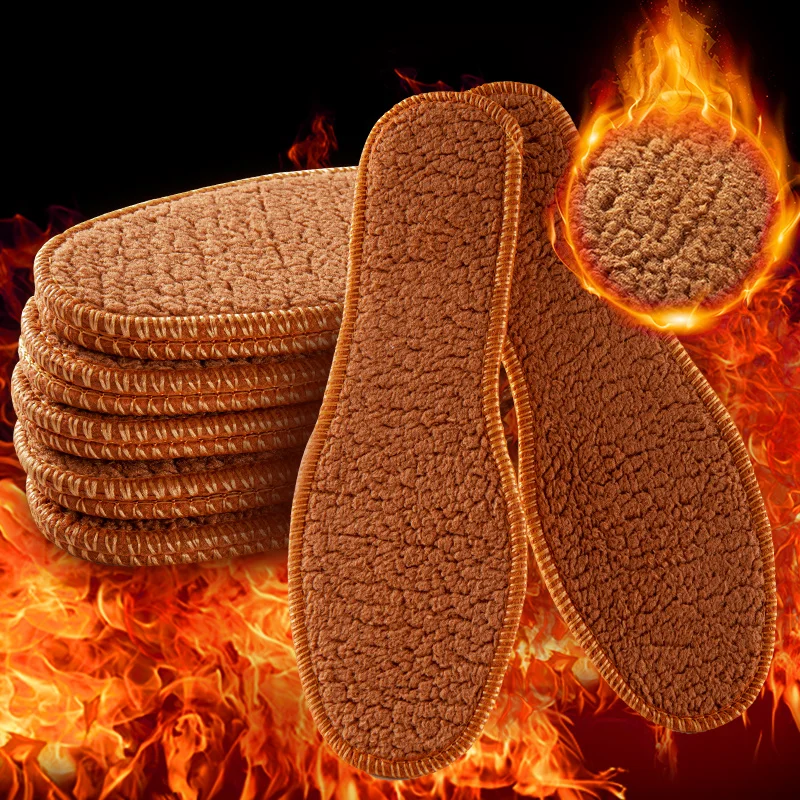 Self-Heated-Thermal-Insoles-for-Shoes-Wool-Thicken-Warm-Soft-Shoes-Pads ...