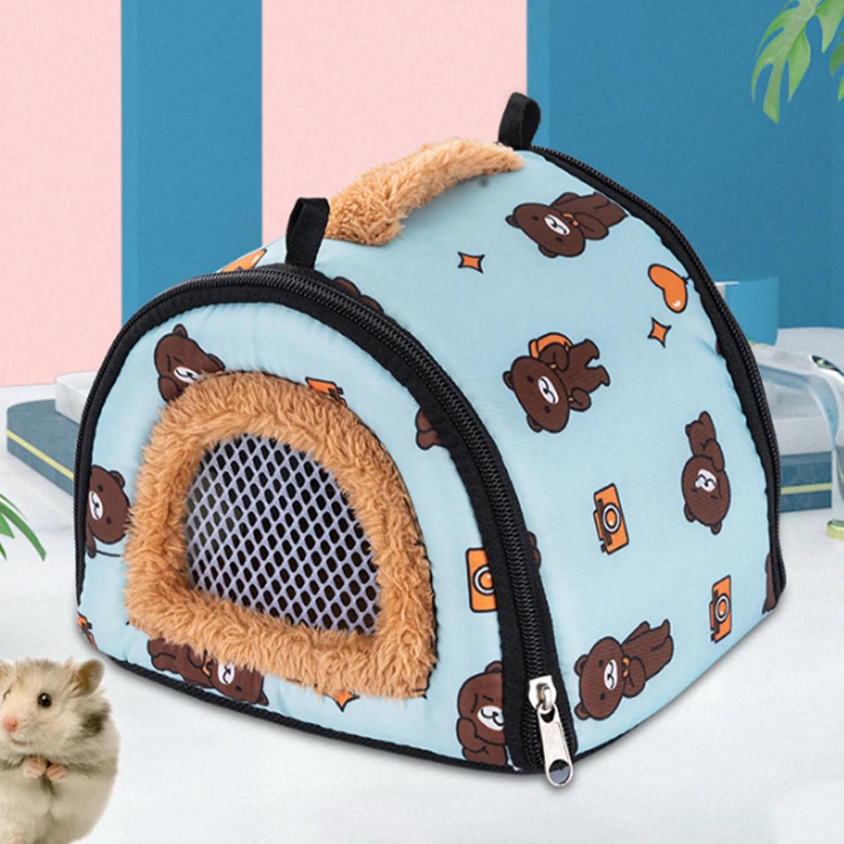 Portable-Small-Animals-Carrier-Bag-Small-Guinea-Pig-Rat-Chinchillas ...