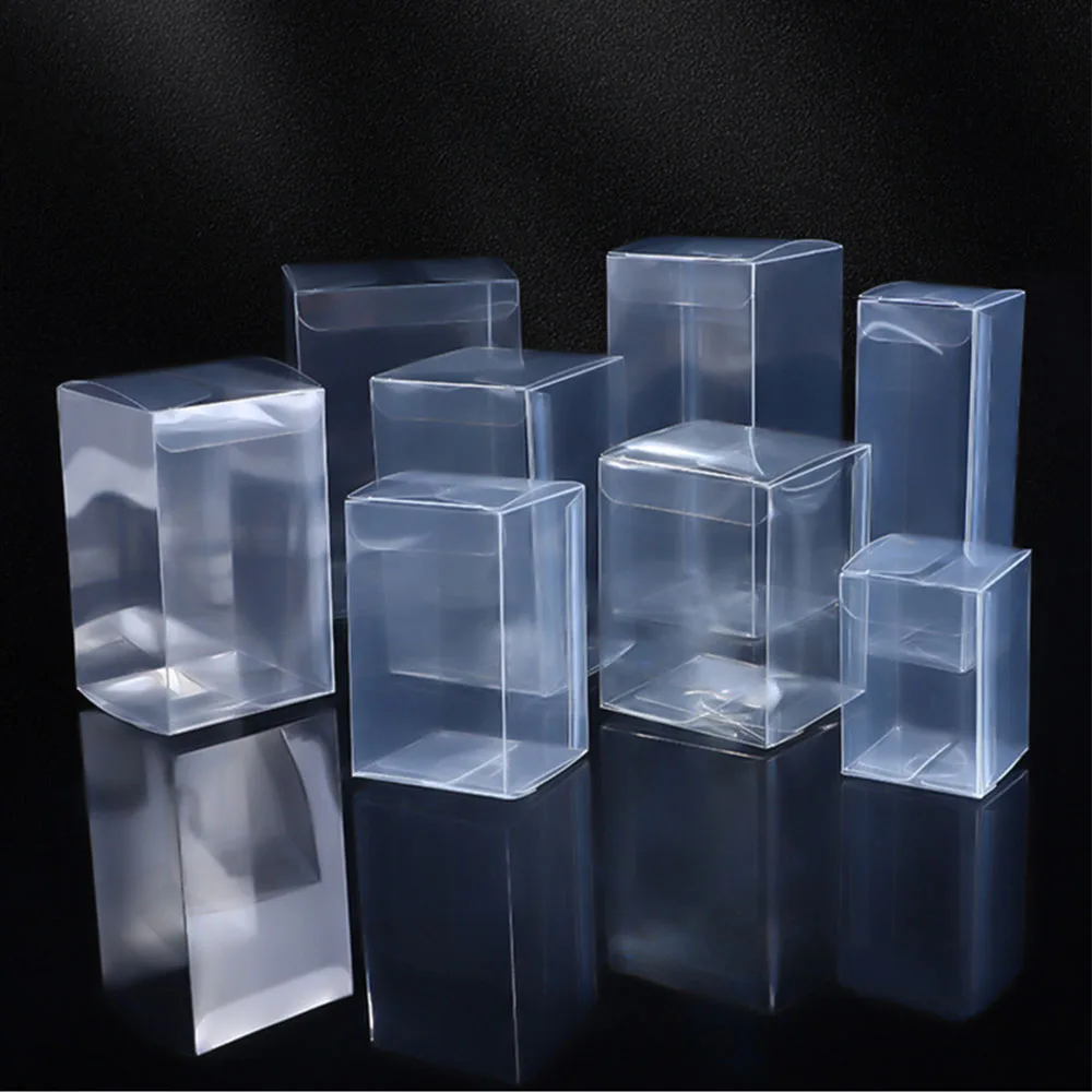 100pcs-Transparent-Plastic-Gift-Box-PVC-Box-Gift-Packaging-Wedding ...