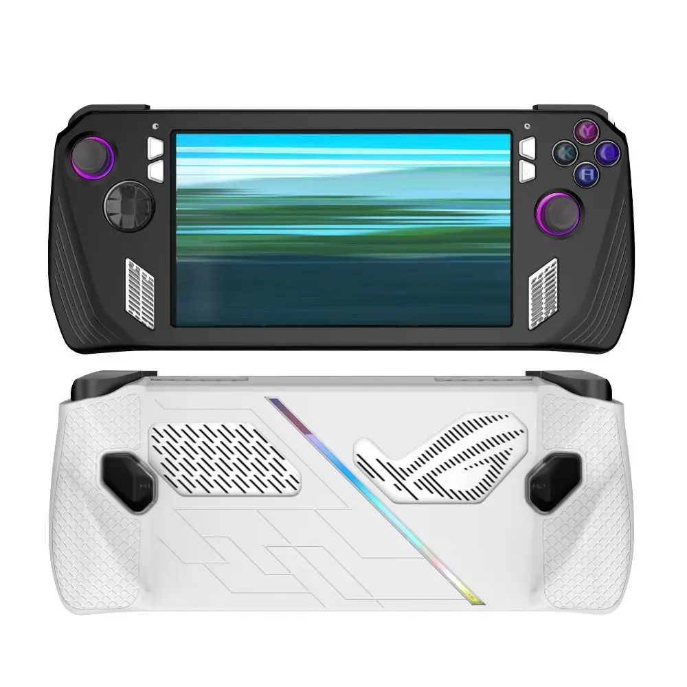 Silicone Protective Cover for ASUS ROG Ally Case Soft Handheld Console ...