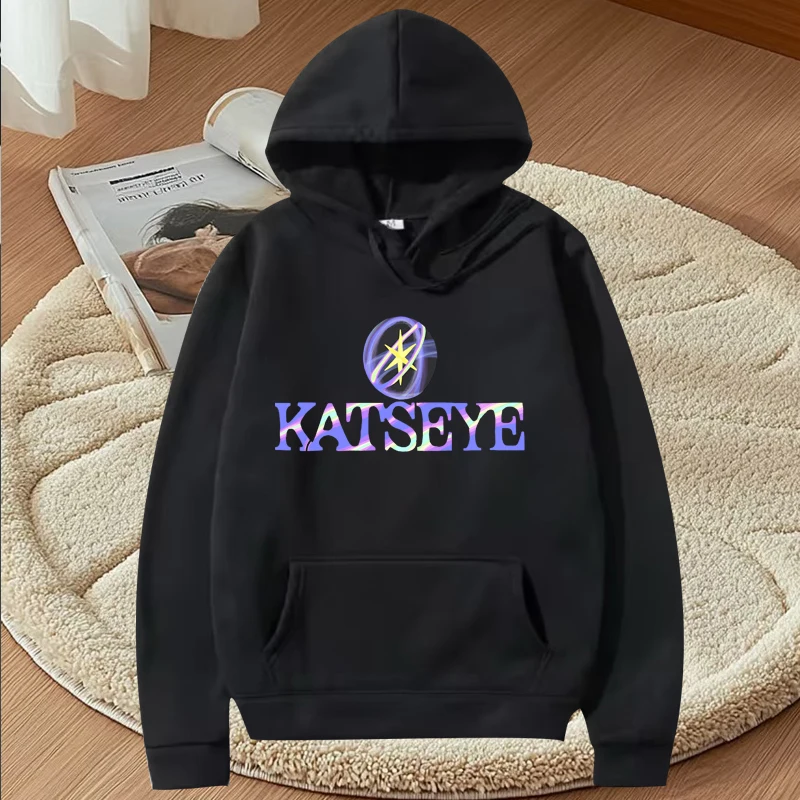 KATSEYE Eye fashion classic hoodie men women vintage High Quality Long ...