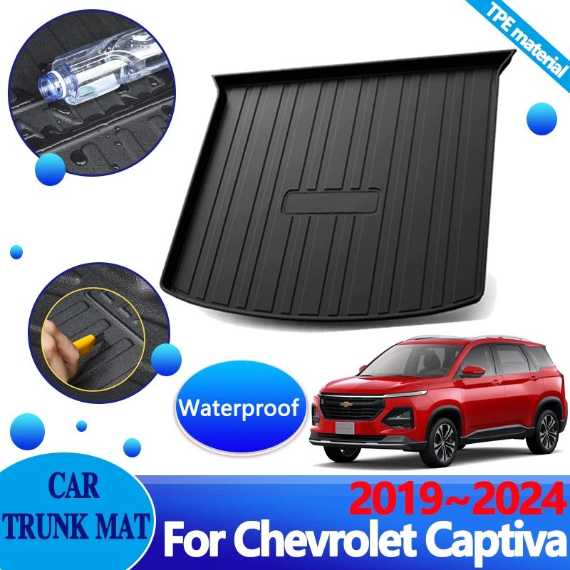 Car-Trunk-Floor-Mats-for-Chevrolet-Captiva-Accessories-2019-2023-2024 ...