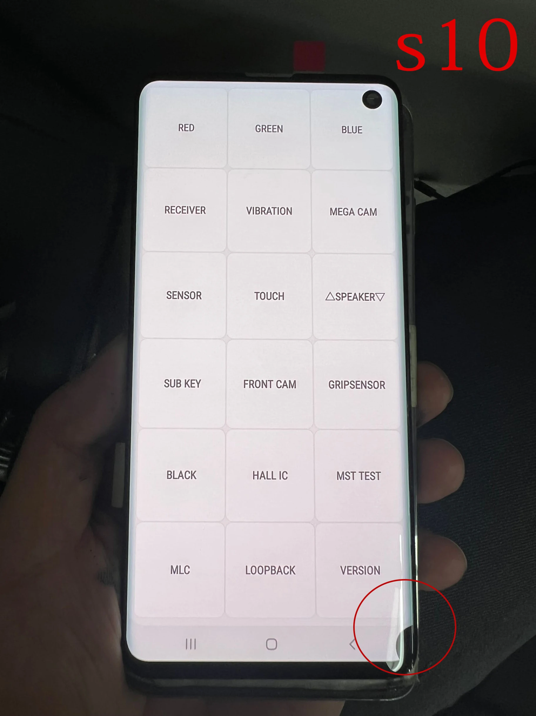 Defect-LCD-Screen-For-SAMSUNG-Galaxy-S10-G973-G973F-DS-G973U-SM-G9730 ...
