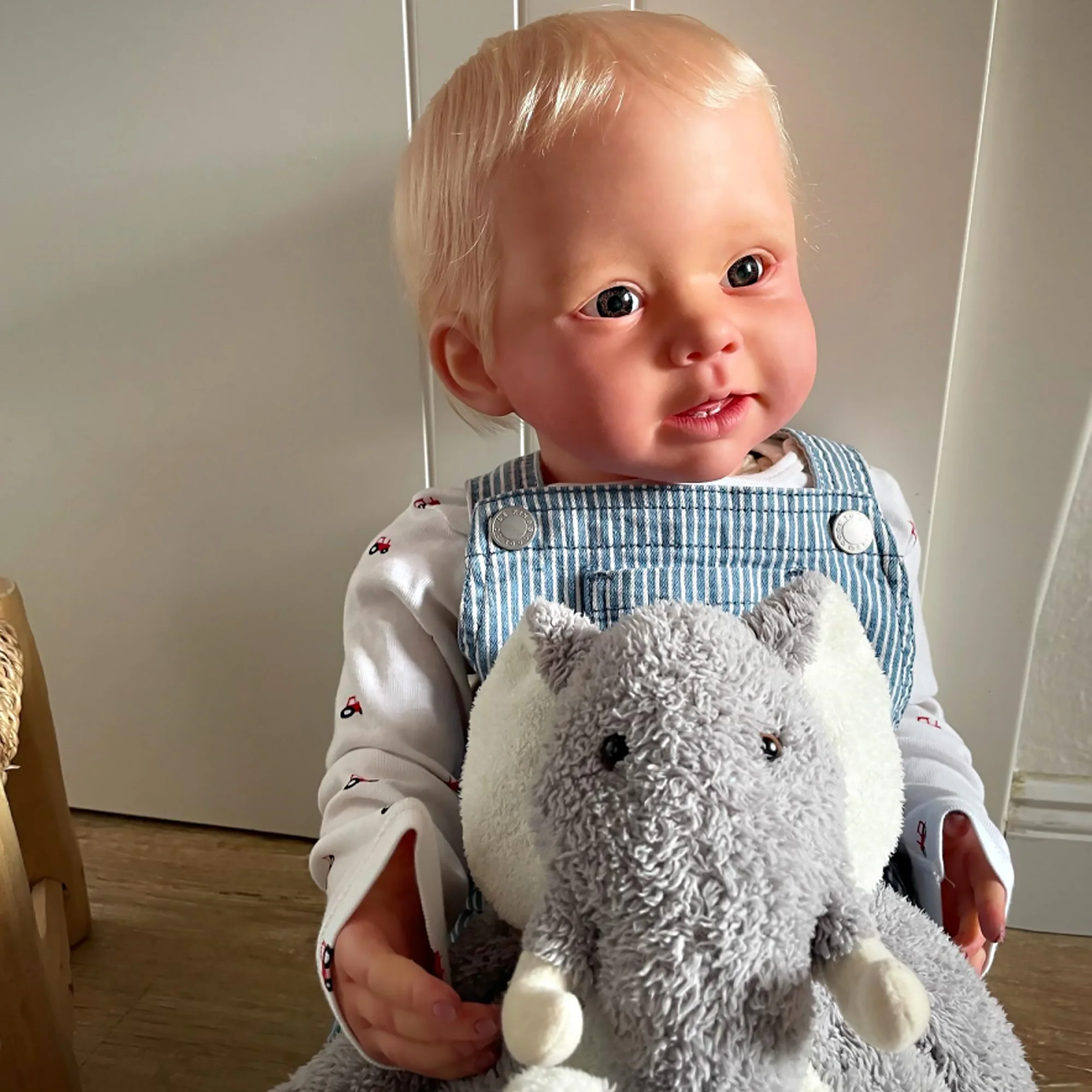 26-Menino-Bonnie-Beb-Reborn-Bonecas-Handmade-Realista-Can-Standing ...