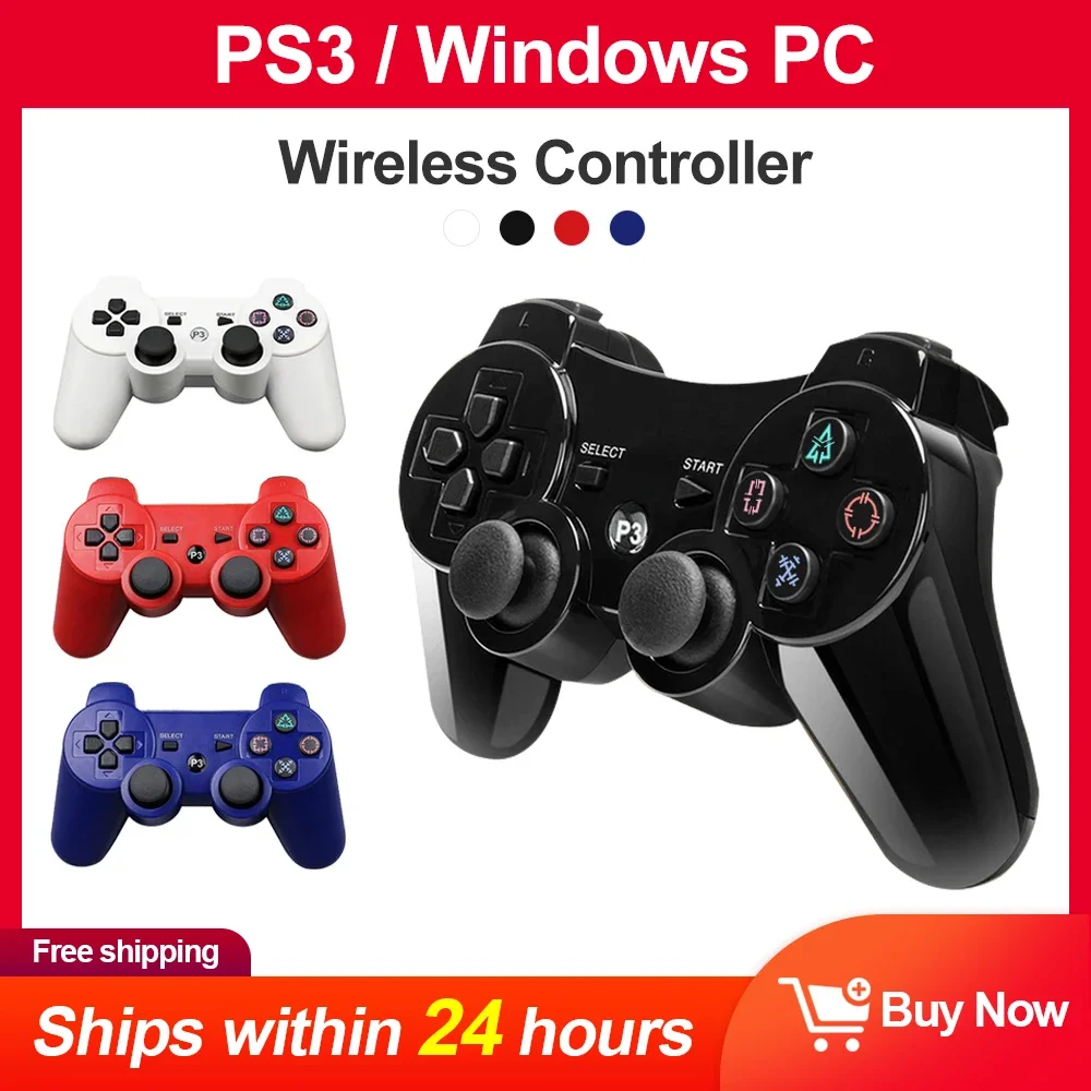 For-SONY-PS3-Controller-Support-Bluetooth-Wireless-Gamepad-for-Play-Station-3-Joystick-Console ...
