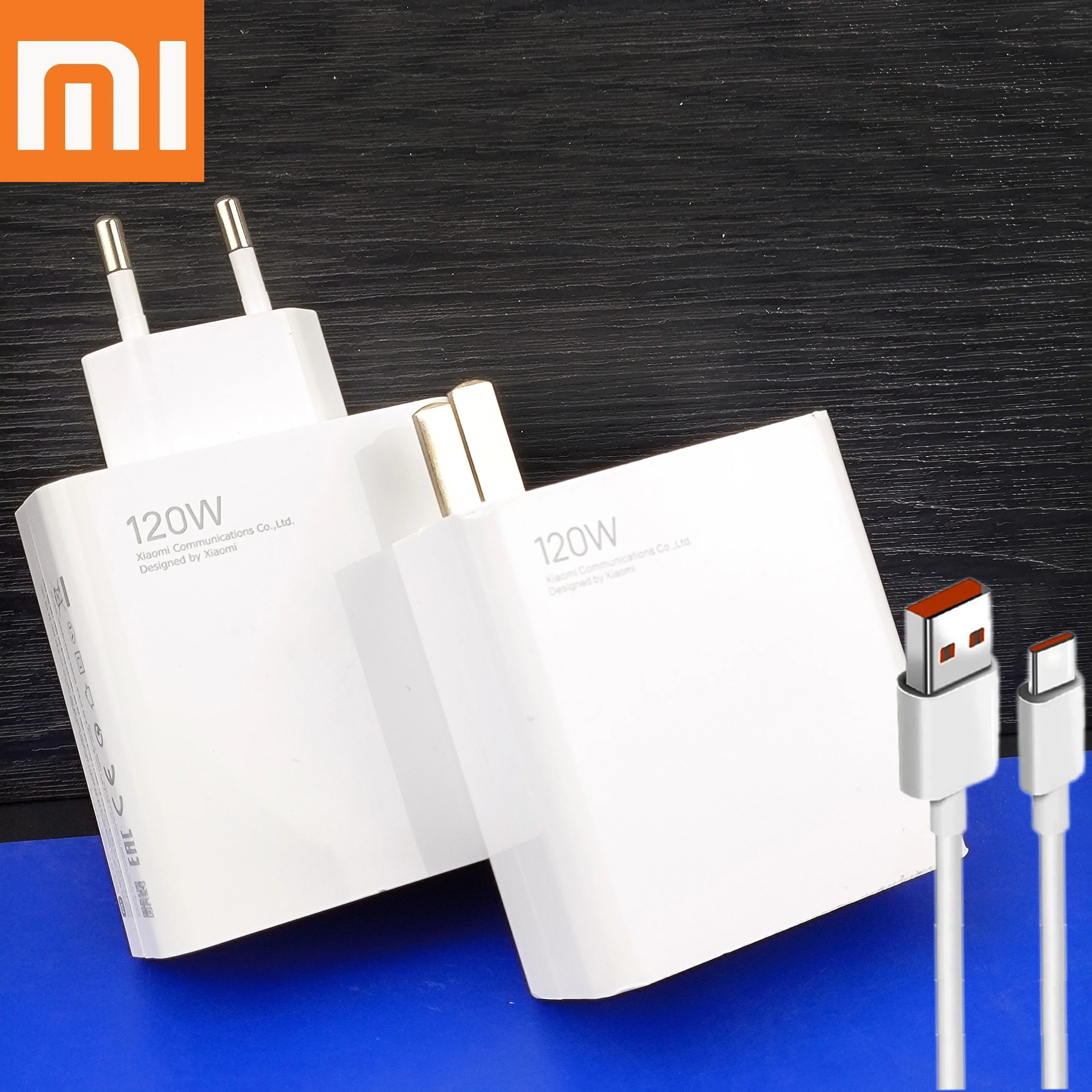 Fast Charger 120W Original XiaoMi 12 Ultra Pro Quick EU US Usb 6A Type ...
